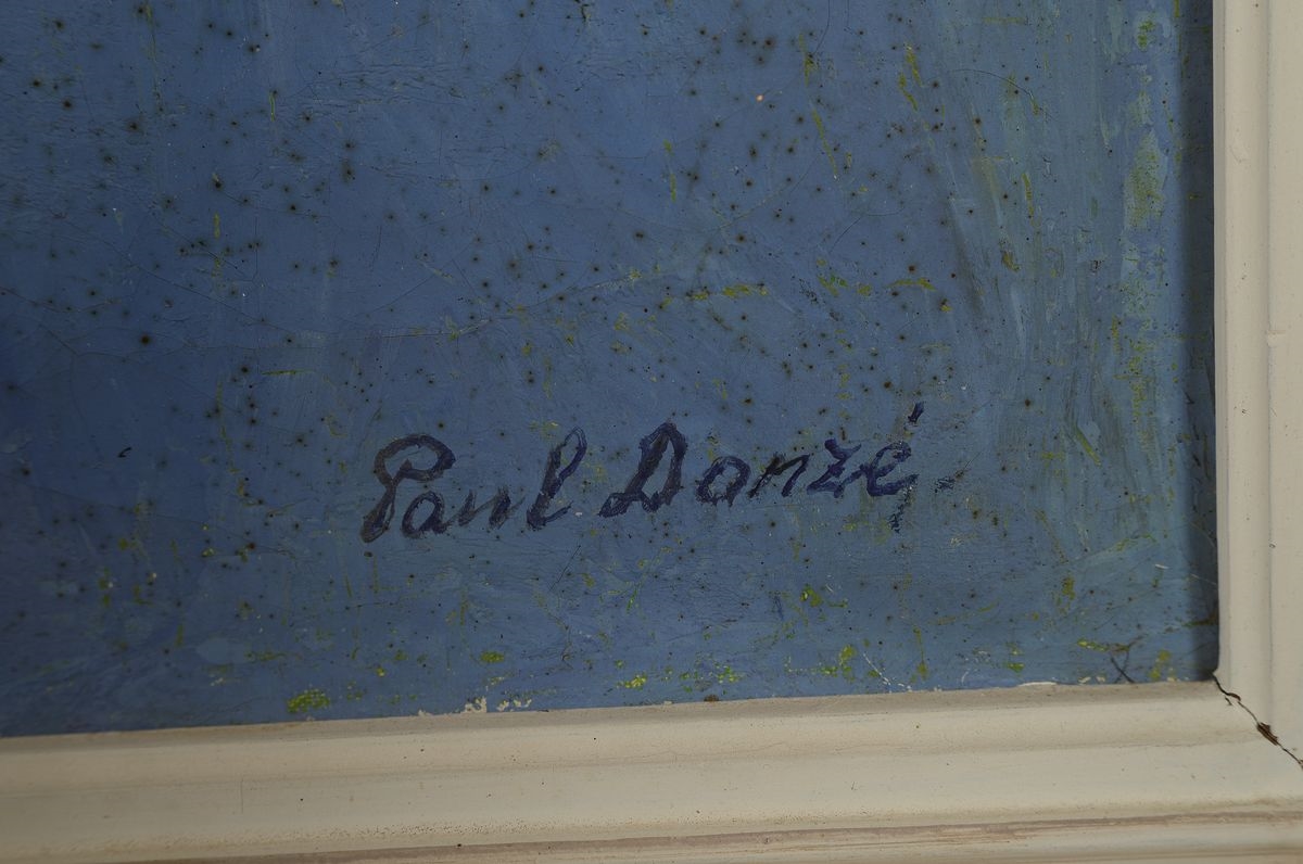 Paul Donze | view of a lake in the Alps | MutualArt