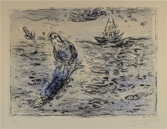 Marc Chagall | Noah on the Sea | MutualArt