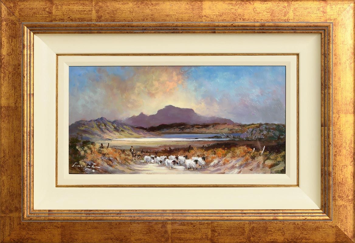 William Cunningham | Tending the Sheep, Connemara | MutualArt