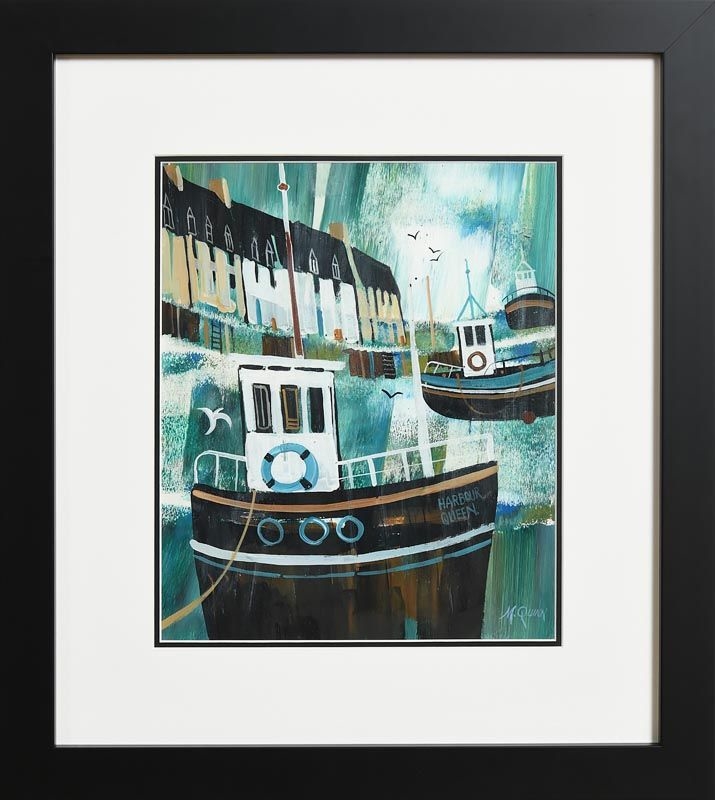 Maura Quinn | Harboured Boats | MutualArt