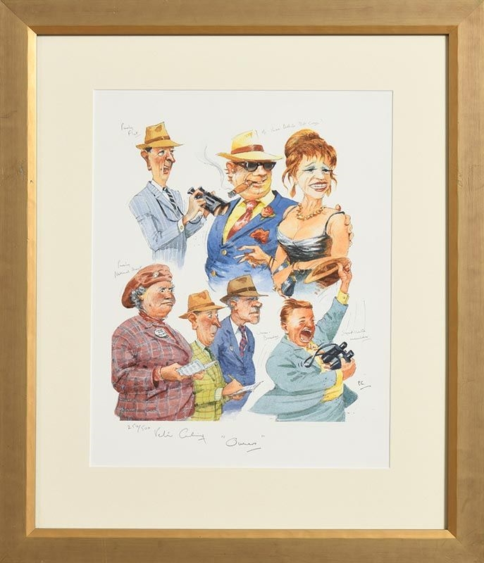 Peter Curling | Set of Four Racing Characters | MutualArt