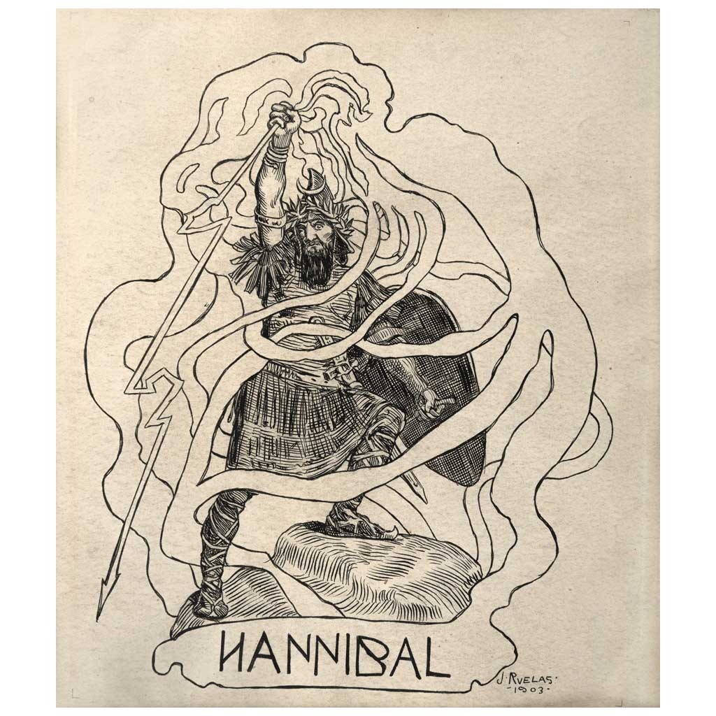 Julio Ruelas | Hannibal (1903) | MutualArt