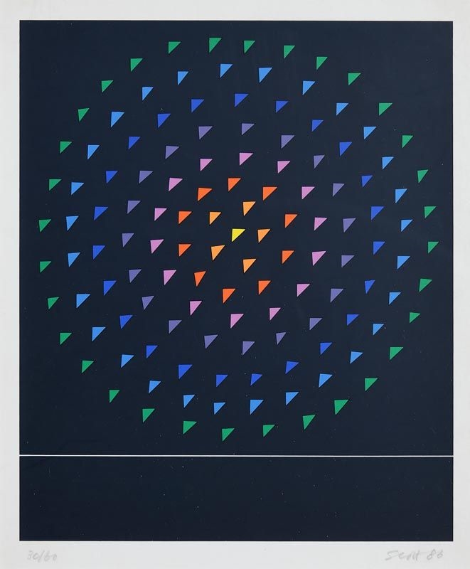 Patrick Scott | CHRISTMAS CARD (1987) | MutualArt