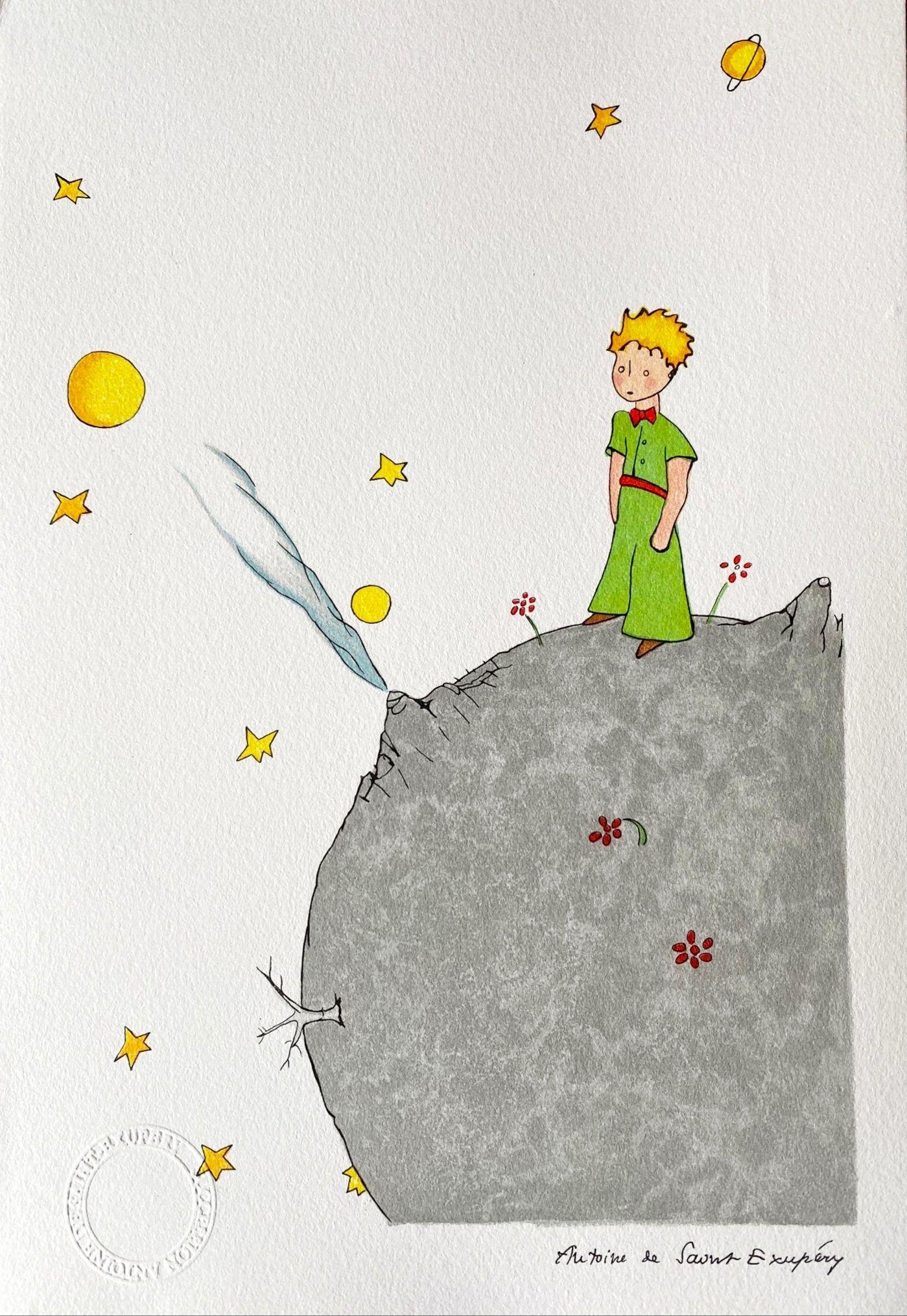 Antoine de Saint-Exupéry | Le Petit Prince sur l'astéroïde B-612 (The ...
