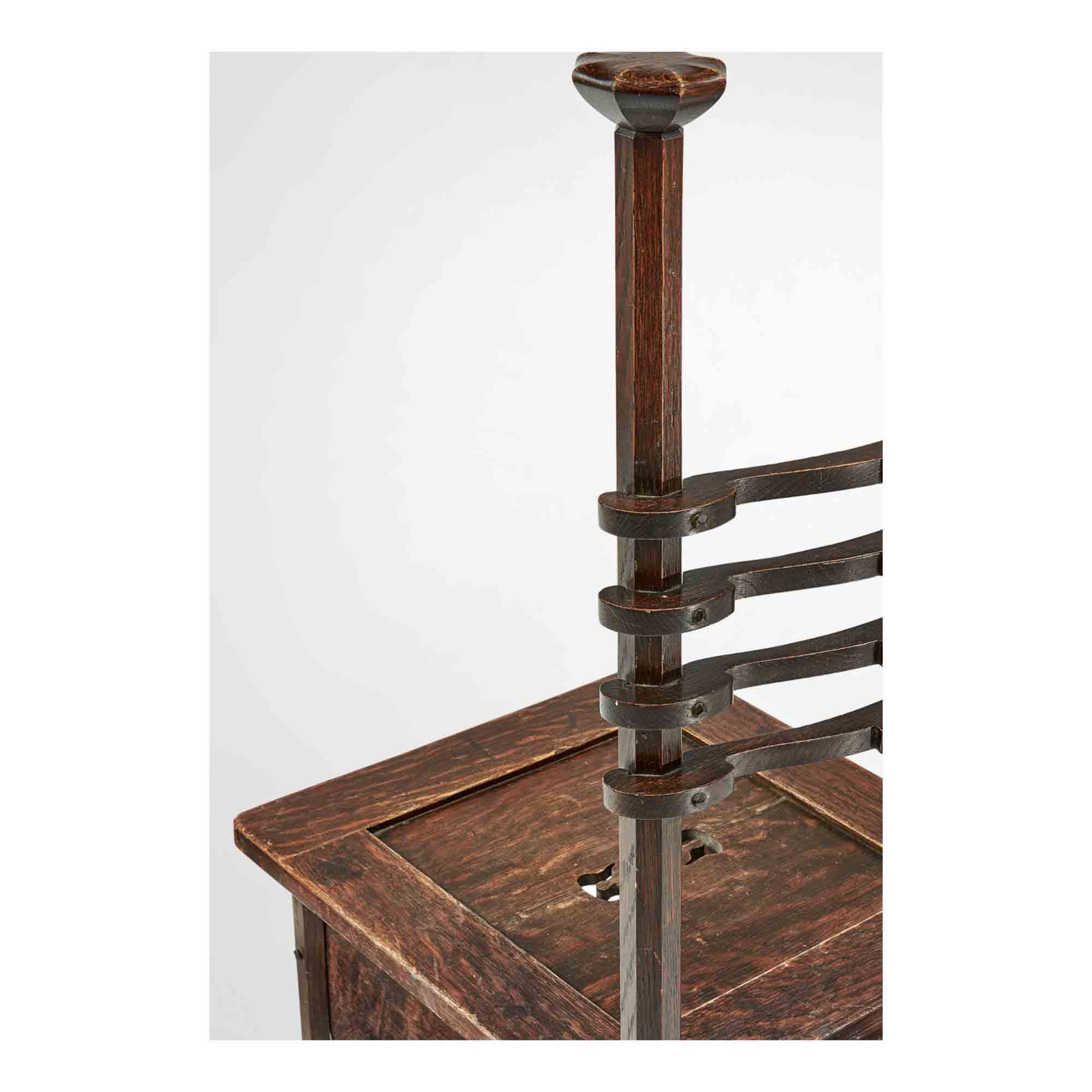 Charles Rohlfs | Ladder Back Chair (1901) | MutualArt