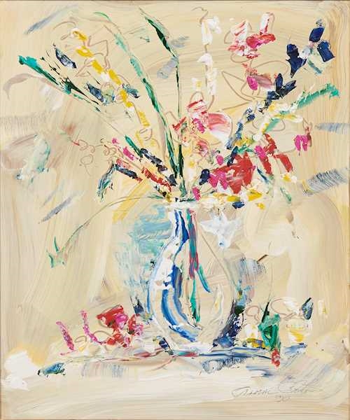 Creason Clayton | A Hint of Cobalt (1990) | MutualArt