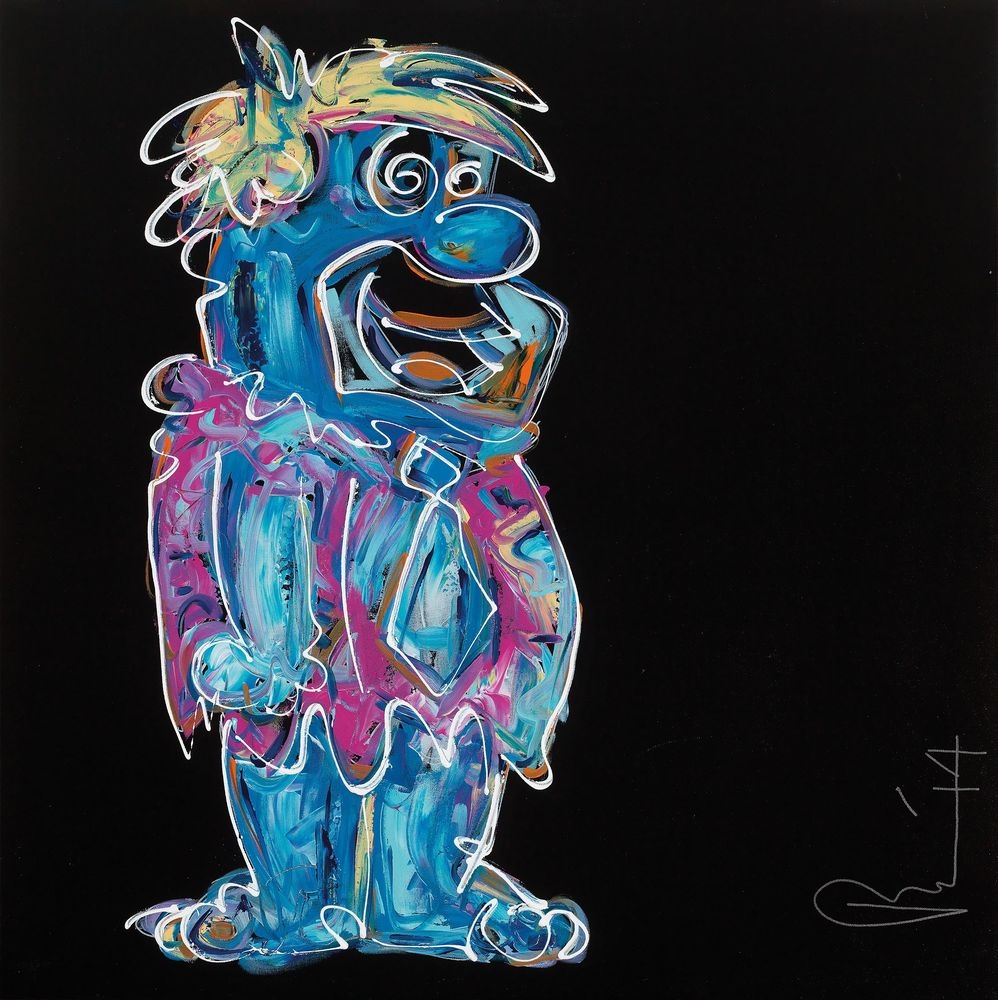 Peter Riezebos | Fred Flinstone (2014) | MutualArt