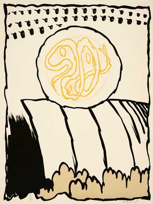 Pierre Alechinsky | Frontière Naturelle (1976) | MutualArt