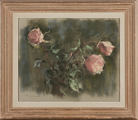 Lotte Laserstein | Roses | MutualArt