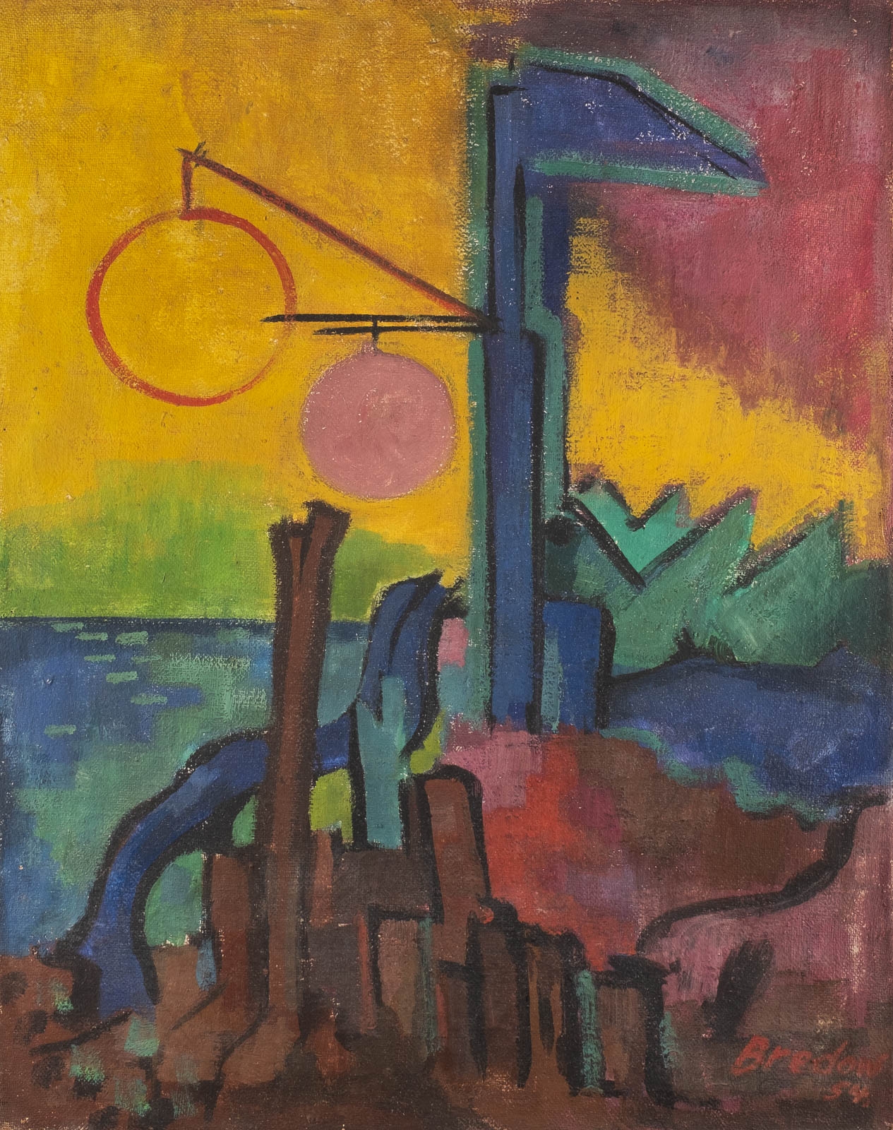 Rudolf Bredow | SEEZEICHEN (1954) | MutualArt