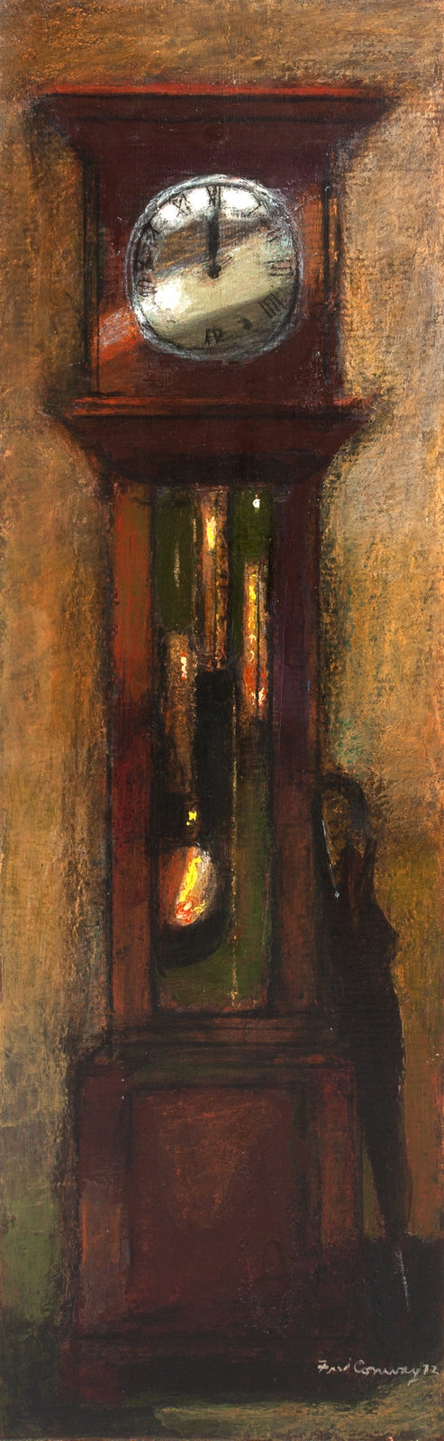 Grandfather Clock Painting