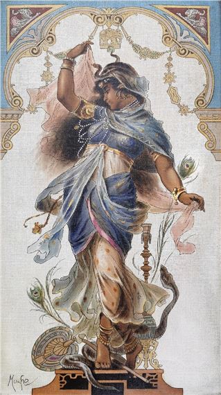 Alphonse Mucha | Allegory of Africa | MutualArt