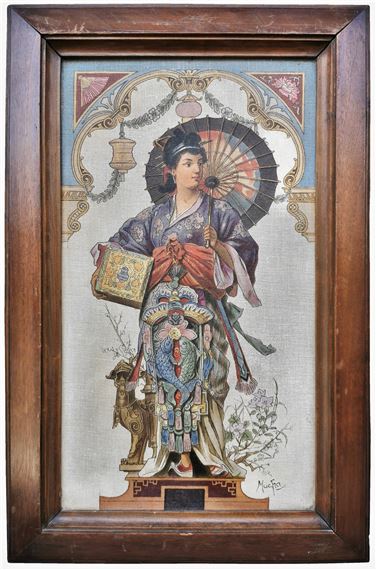 Alphonse Mucha | Allegory of Asia | MutualArt