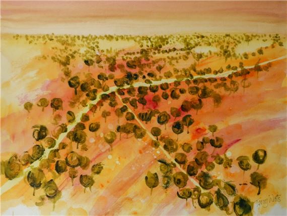 Terry Watts | Outback Roads | MutualArt