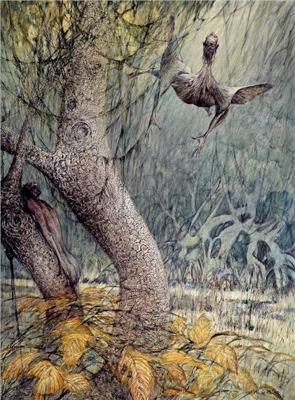 Ainslie Roberts | Garkain and the Trespasser (1970) | MutualArt