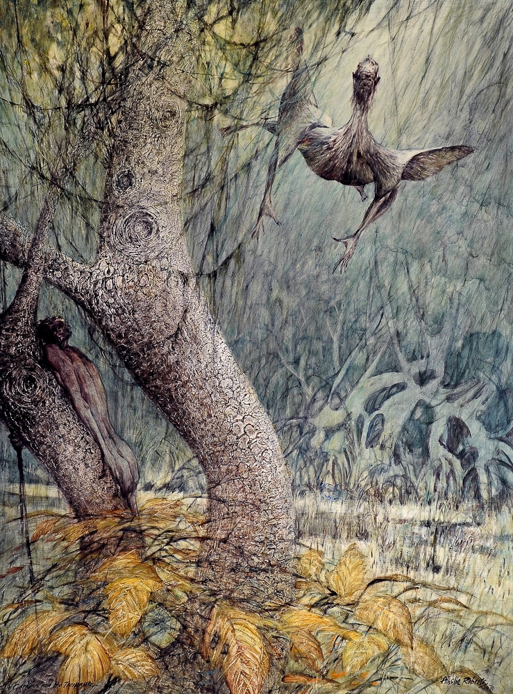 Ainslie Roberts | Garkain and the Trespasser (1970) | MutualArt