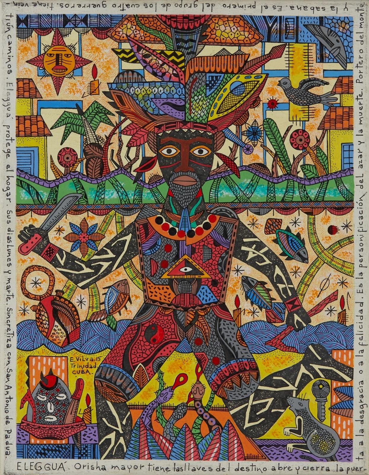 Elio Vilva Trujillo | Eleggua (2015) | MutualArt