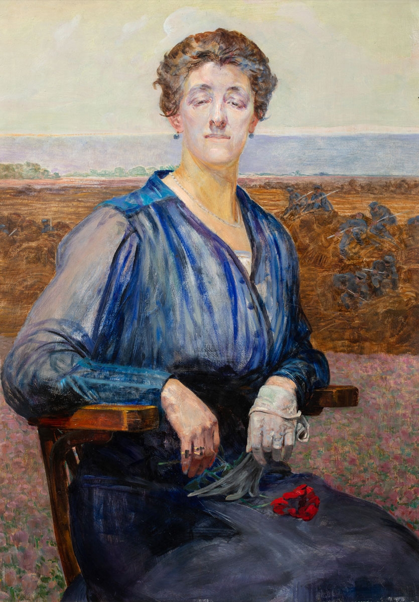 Jacek Malczewski | ARTYSTA I CHIMERA (1906) | MutualArt