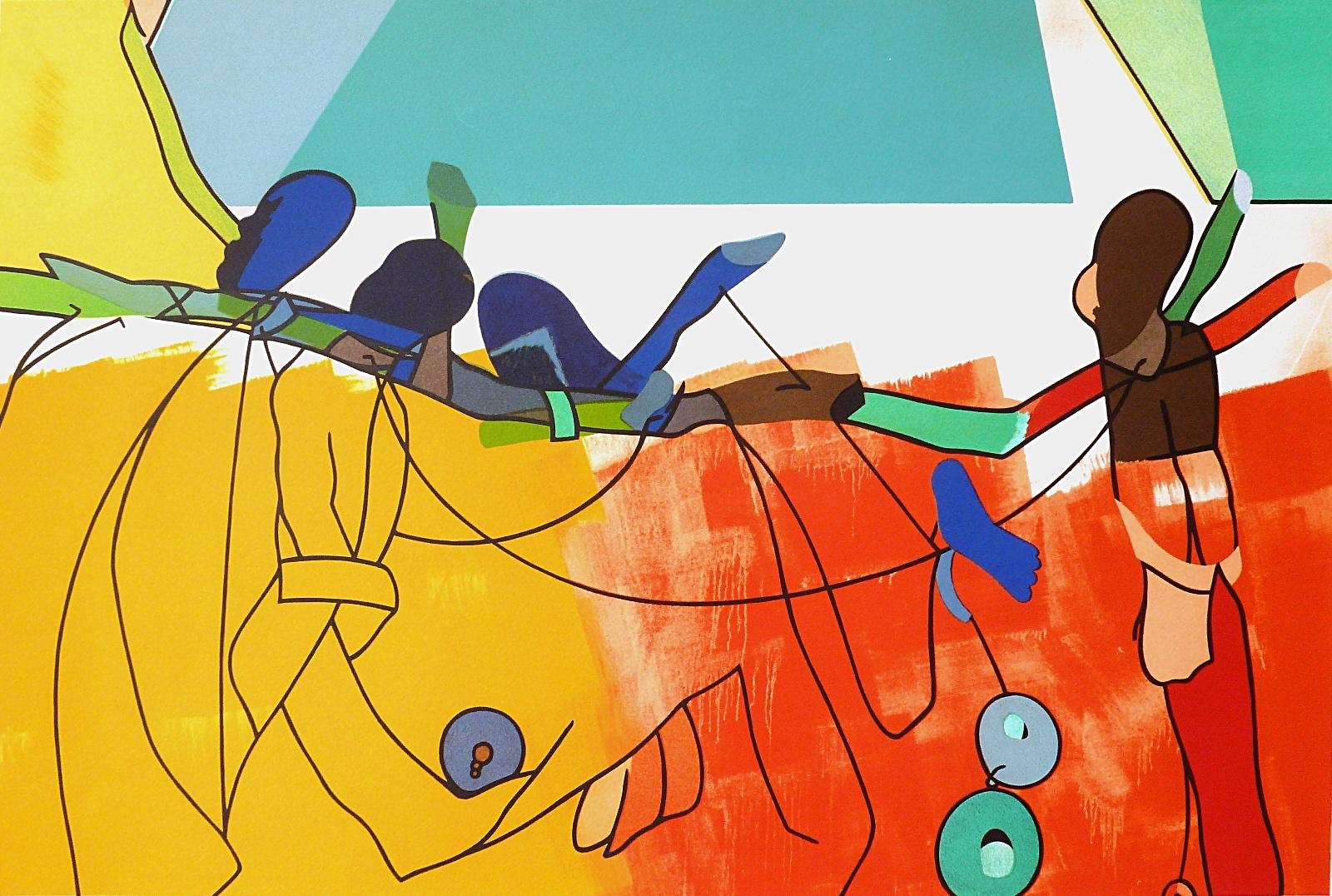 Hervé Télémaque | Composition 1992 (1992) | MutualArt