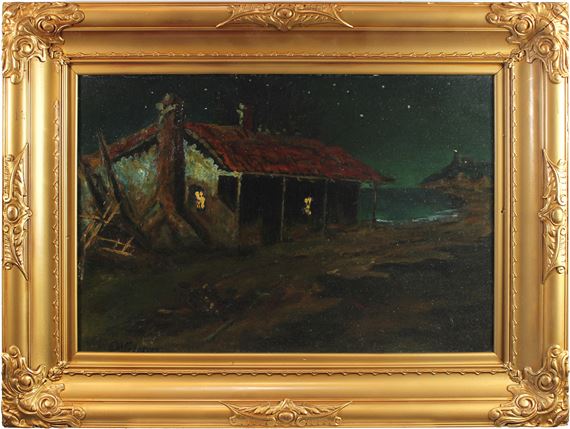 Charles Rollo Peters | Nocturnal Adobe | MutualArt