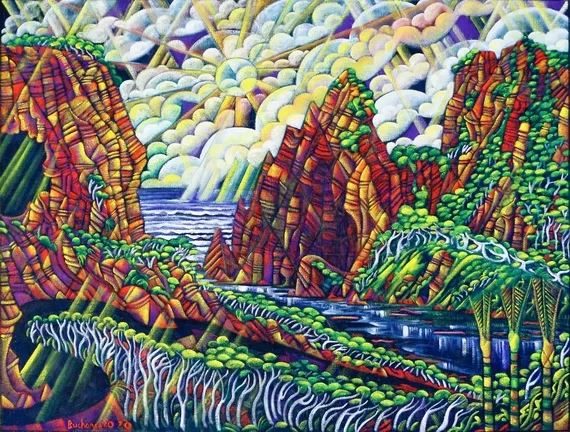 Dean Buchanan | View of Lion Rock (2020) | MutualArt