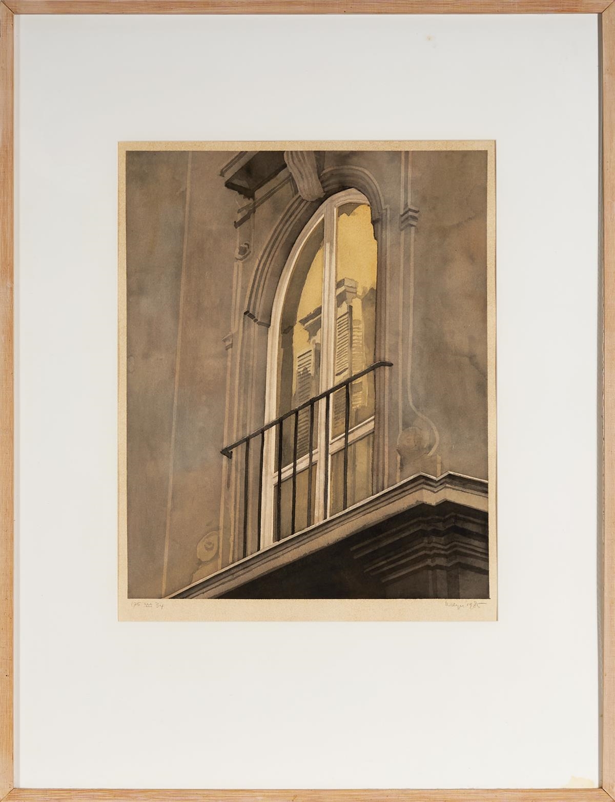 Max Kreijn | Florence (Balcony) (1985) | MutualArt