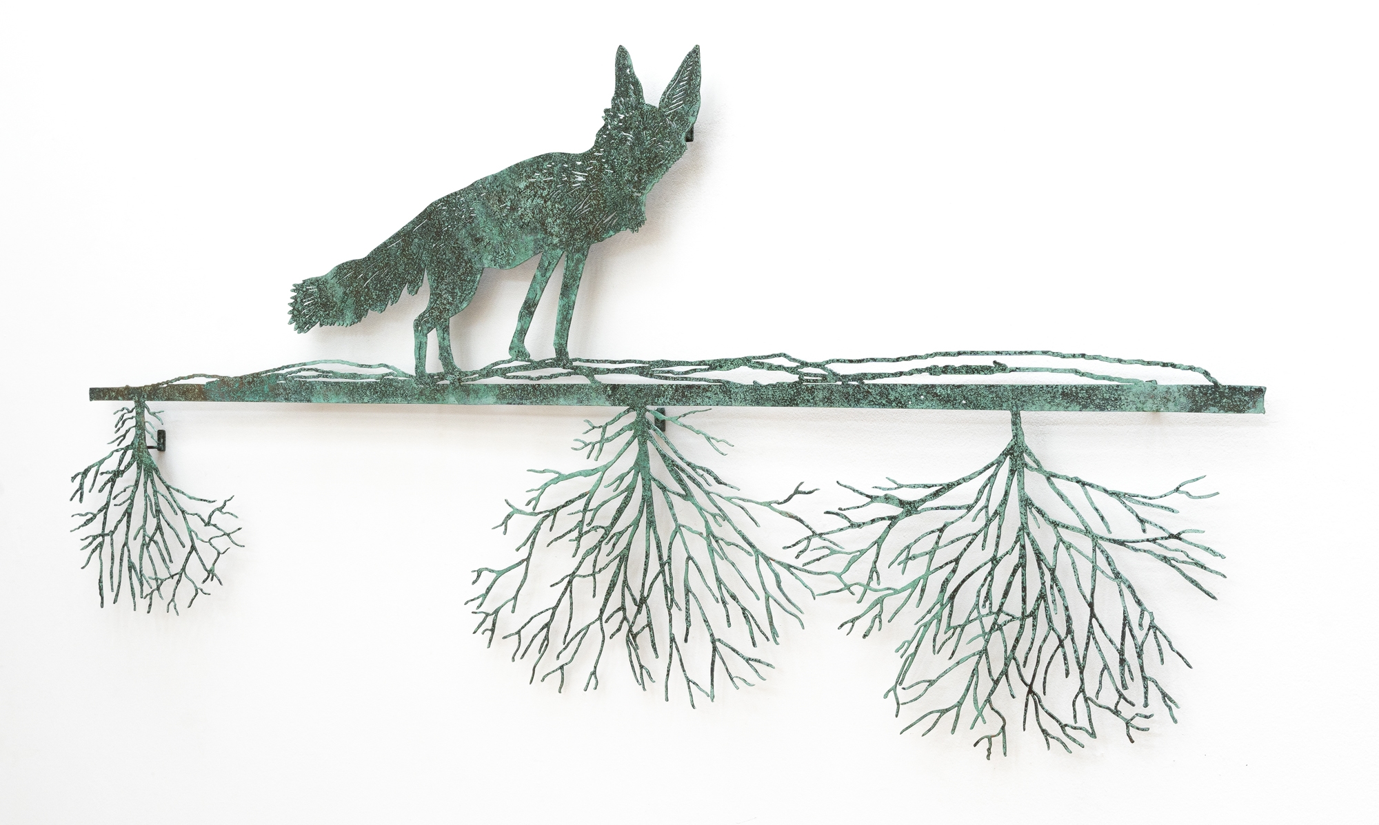 Kiki Smith | Fox on the ground (2004) | MutualArt