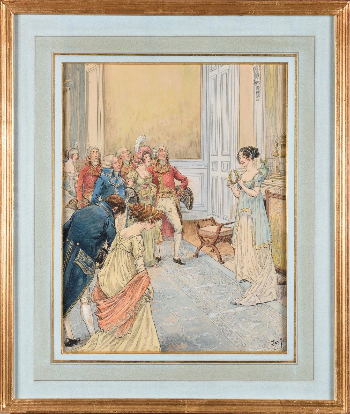 Jacques-Marie Gaston Onfray de Bréville Job | Empress Josephine in a ...