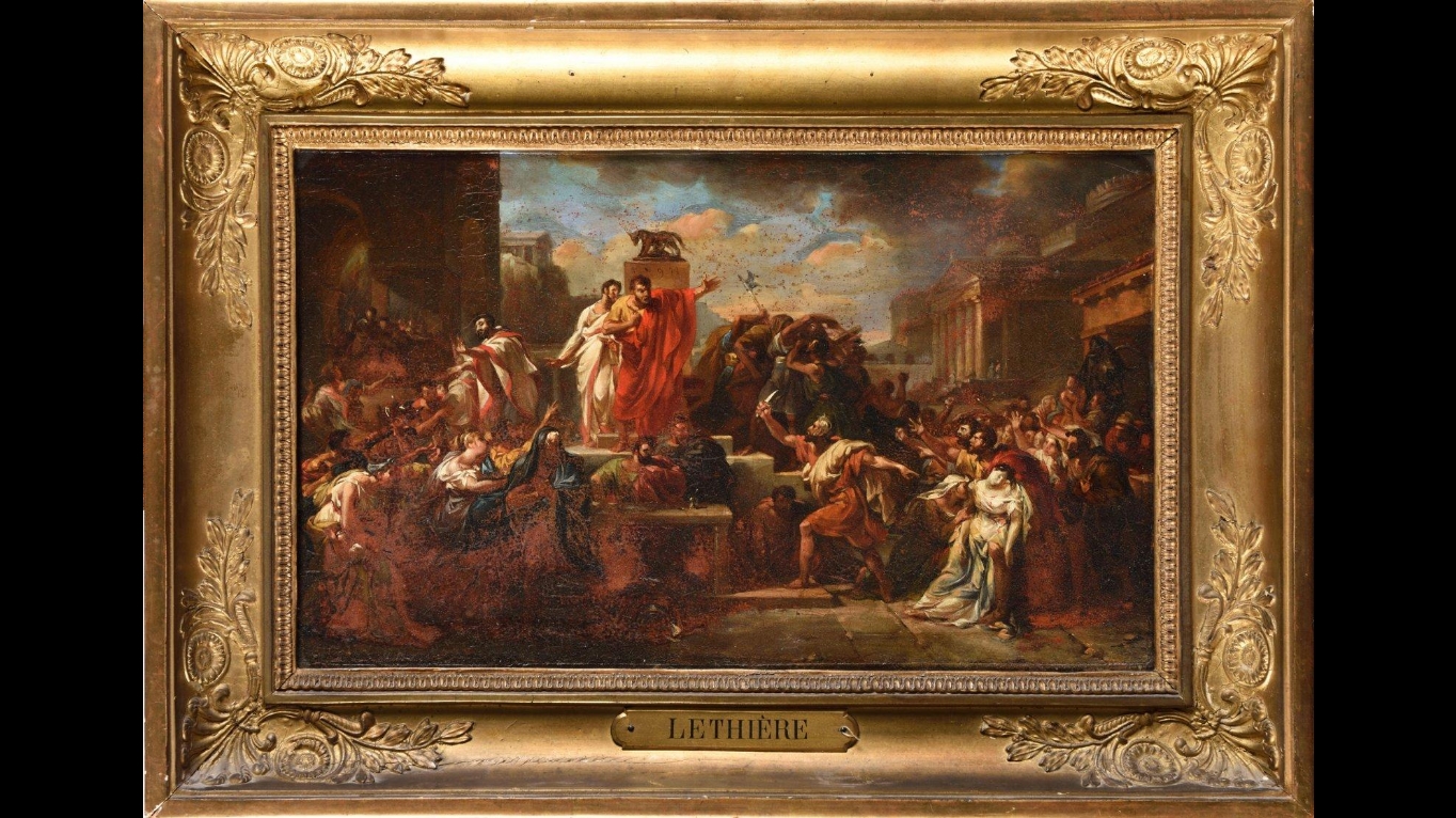Guillaume Guillon-Lethière | La mort de Virginie | MutualArt