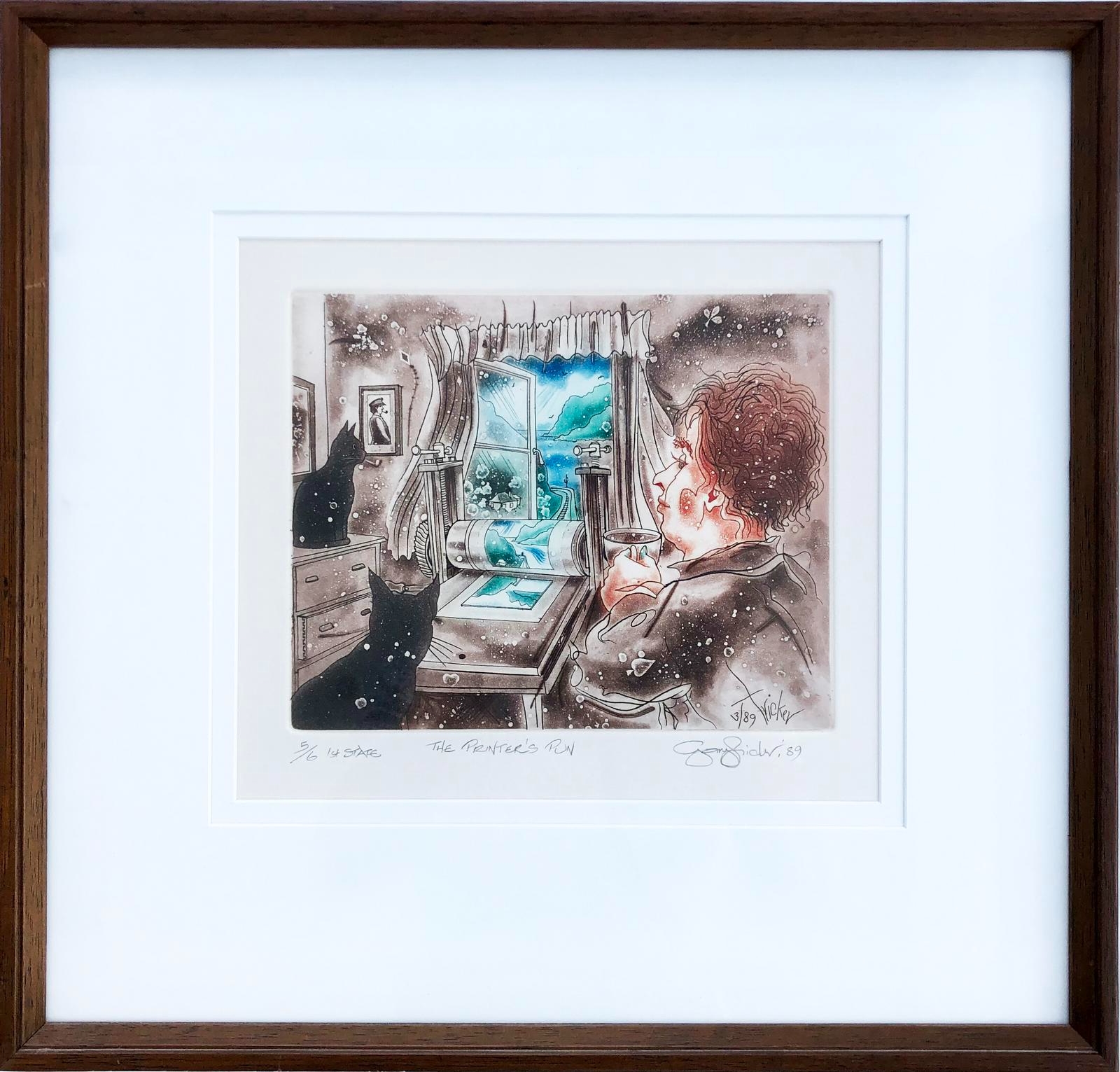 Gary Tricker | THE PRINTER'S PUN (1989) | MutualArt