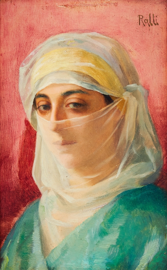 Theodoros Rallis | HANOUM (YOUNG GIRL, CONSTANTINOPLE) (1884) | MutualArt