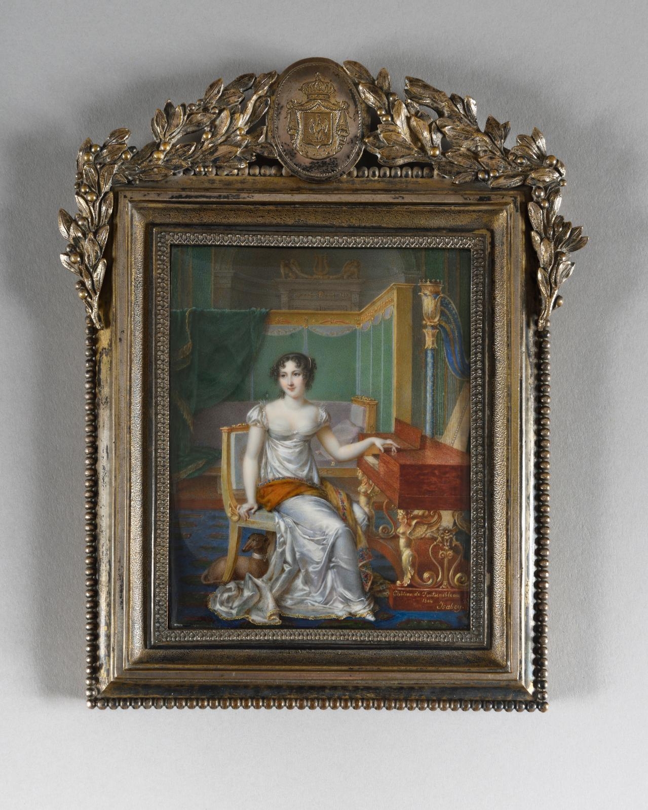 Jean Baptiste Isabey | Portrait d'une princesse impériale (1804 ...