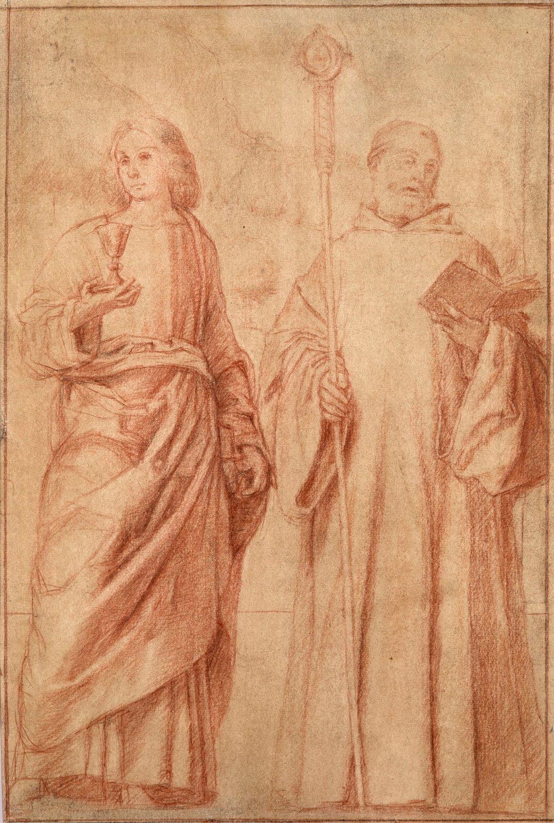 Francesco Morone | Saint John and Saint Benedict | MutualArt
