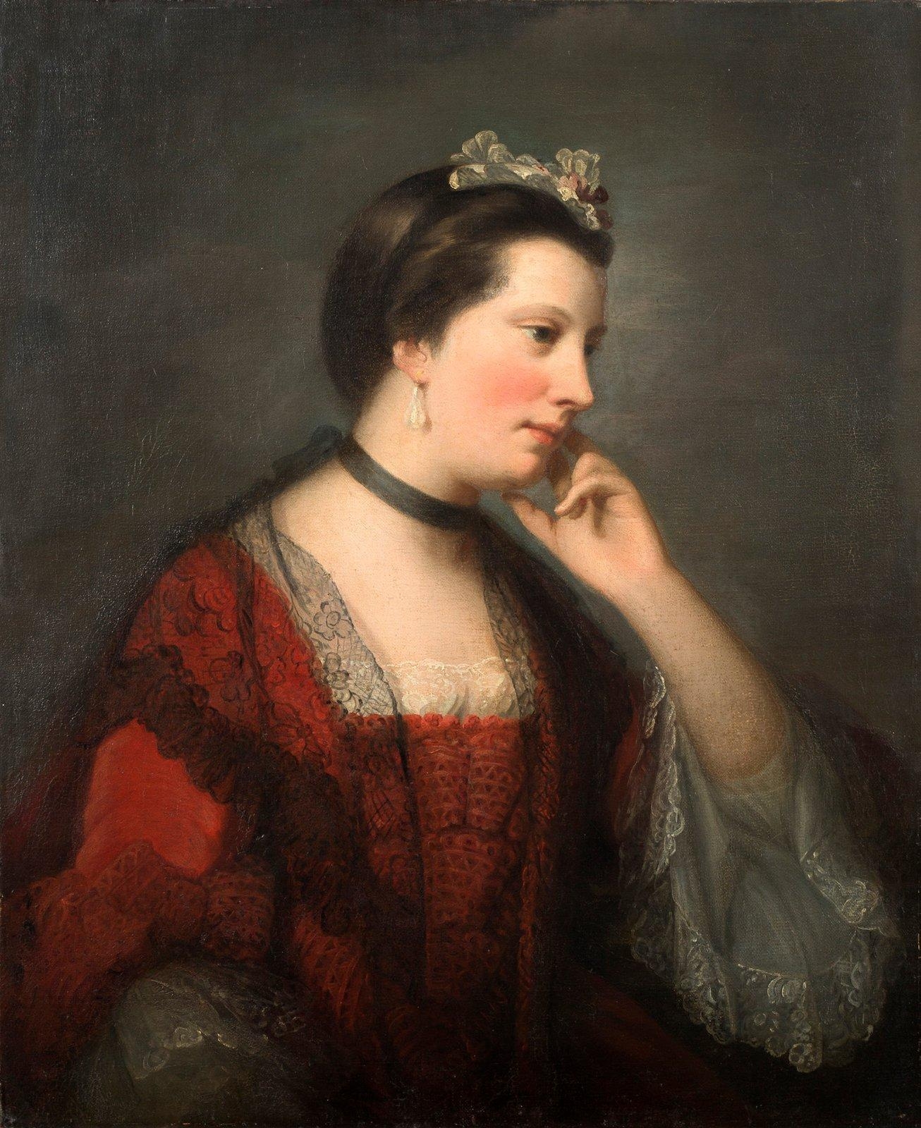 Sir Joshua Reynolds | Presumed portrait of Lady Cathcart | MutualArt