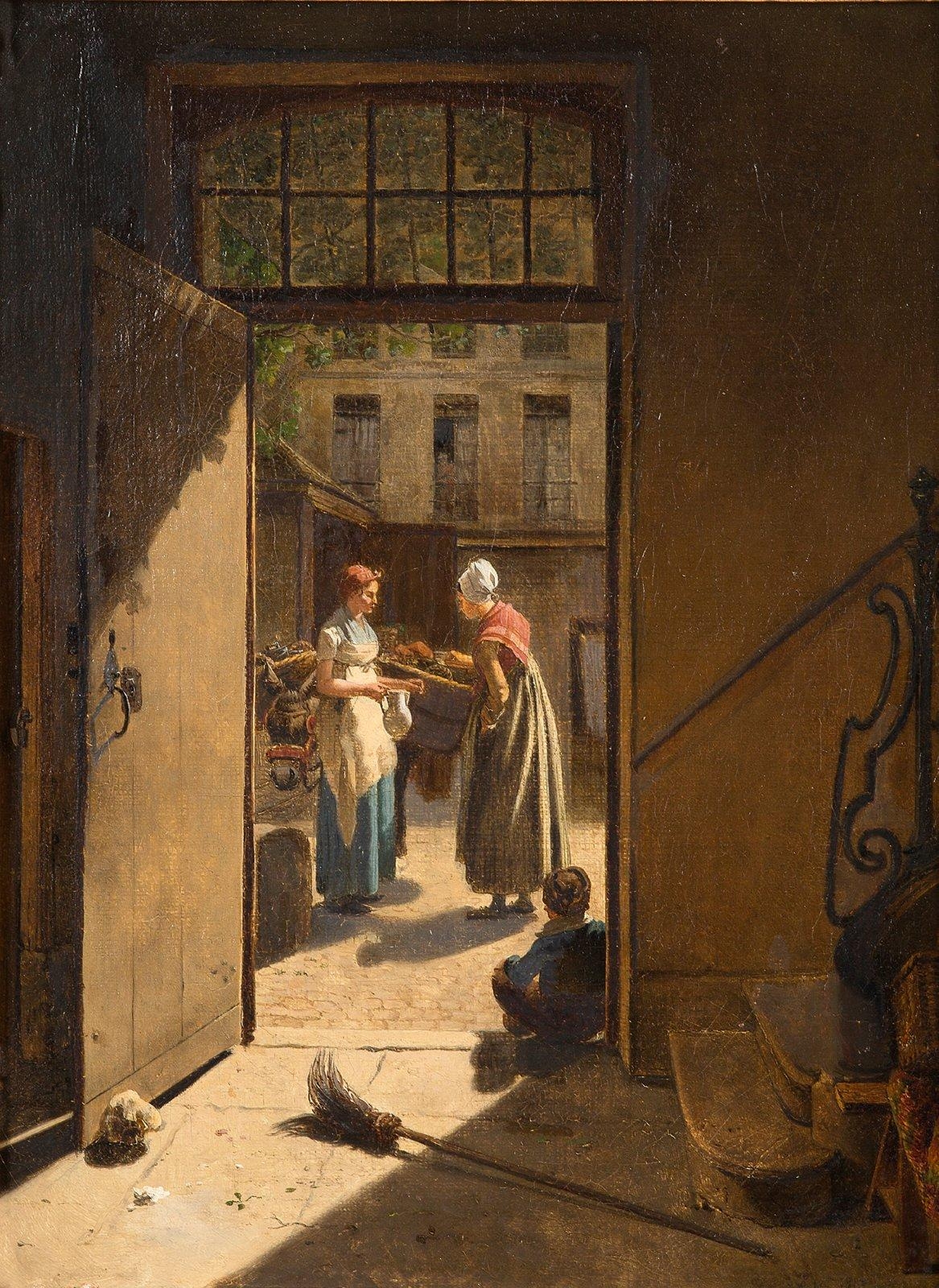 Martin Drolling | Le passage de la maraîchère | MutualArt