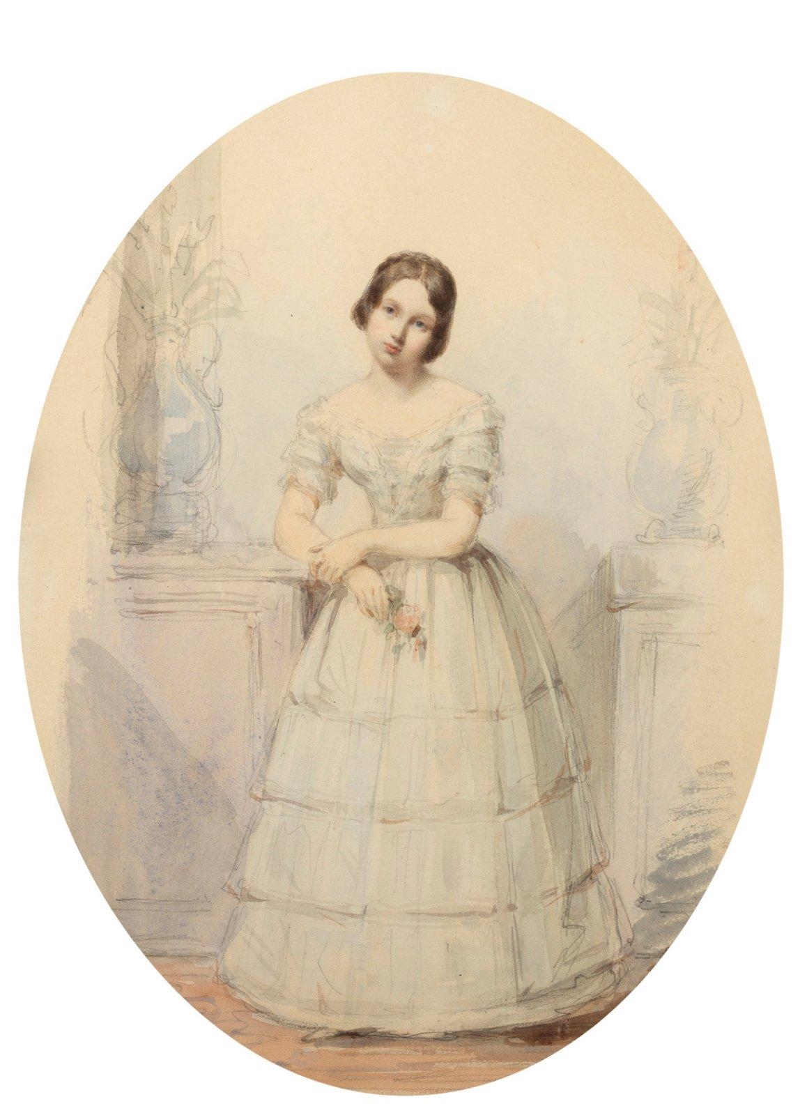 Ary Scheffer | Portrait of Charlotte de Rothschild | MutualArt