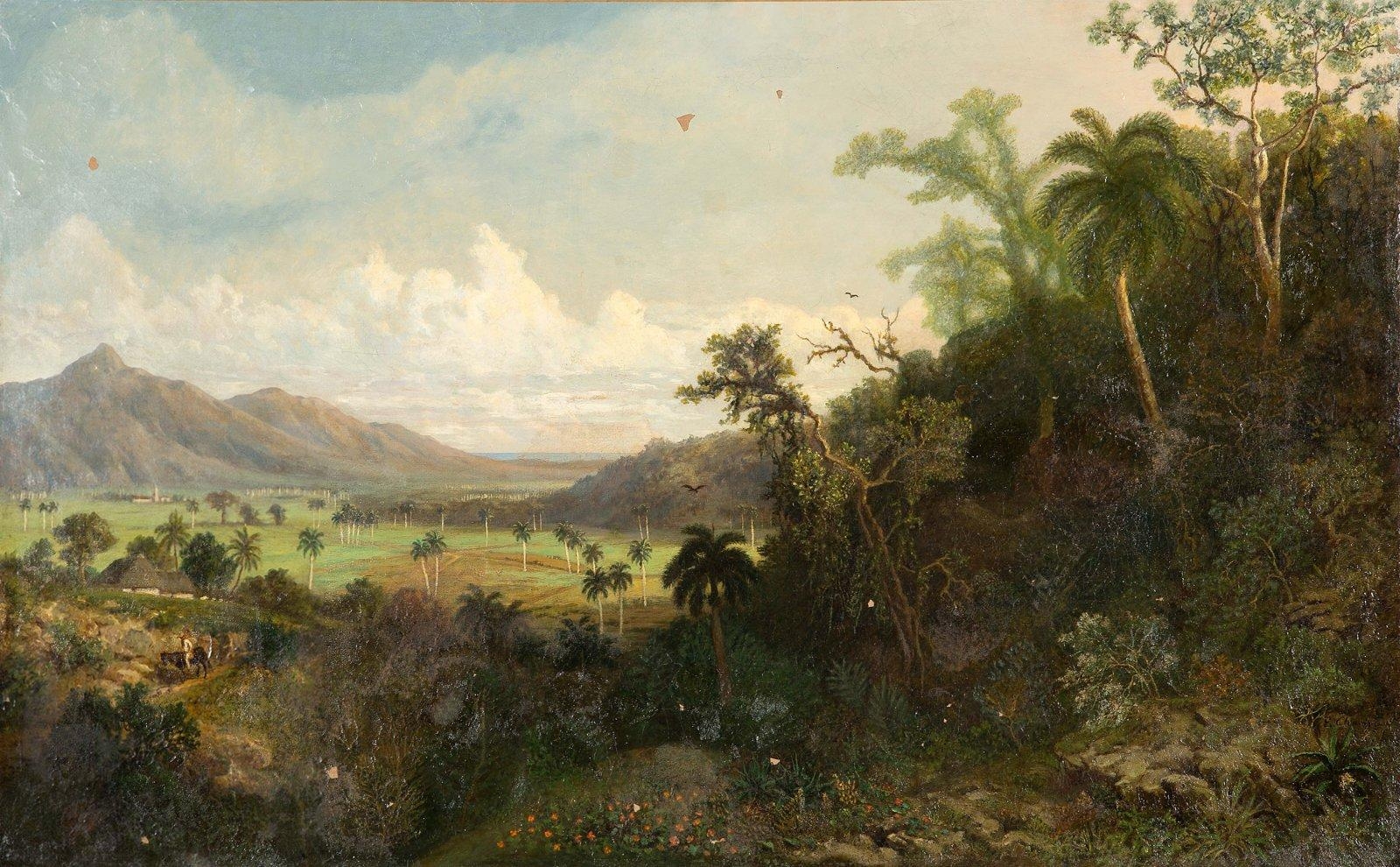 Esteban Chartrand | View of the island of Cuba (1877) | MutualArt