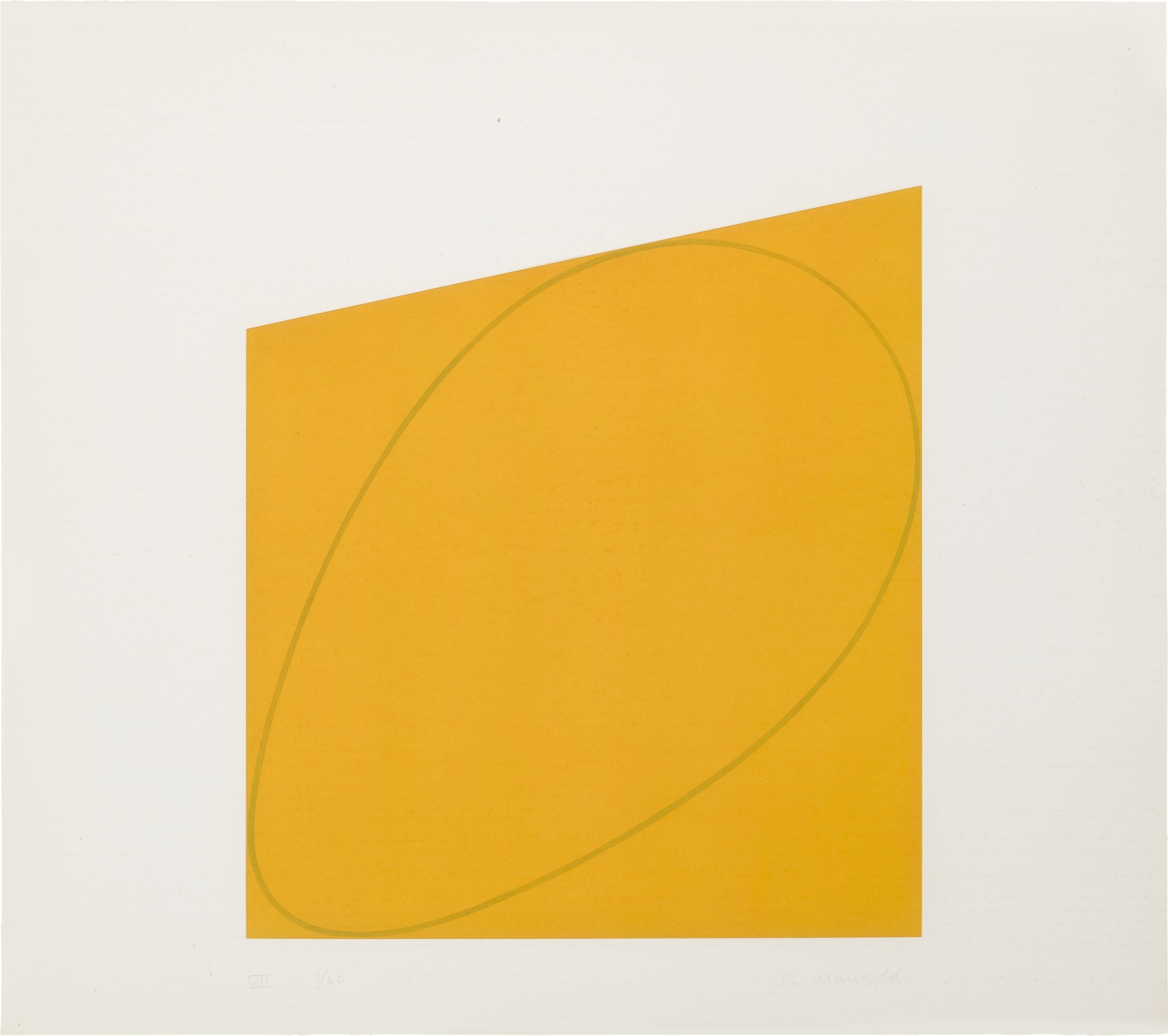 Robert Mangold | UNTITLED I - VII (1992) | MutualArt