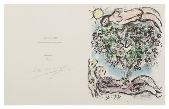 Marc Chagall | The Flowering Tree (M. 915) (1977) | MutualArt