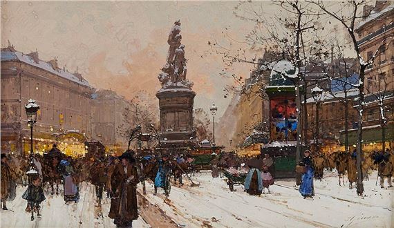 Fausto Giusto | Place Clichy à Paris | MutualArt