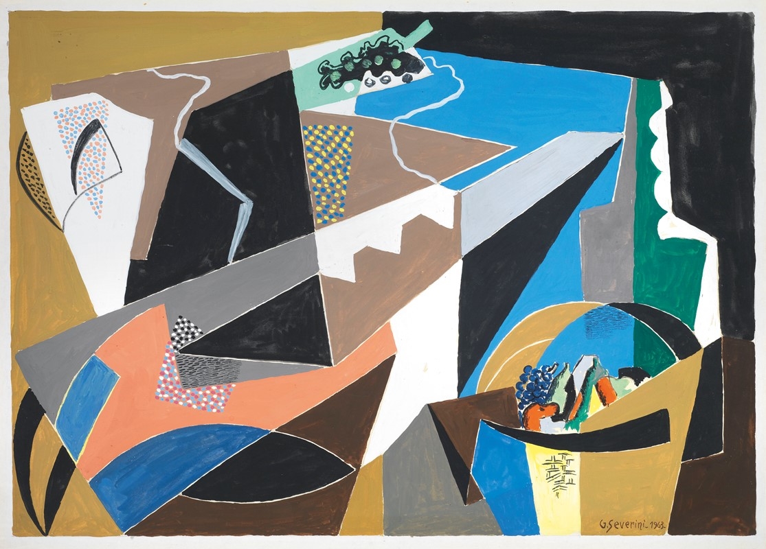 Gino Severini | Danseuse (1960) | MutualArt