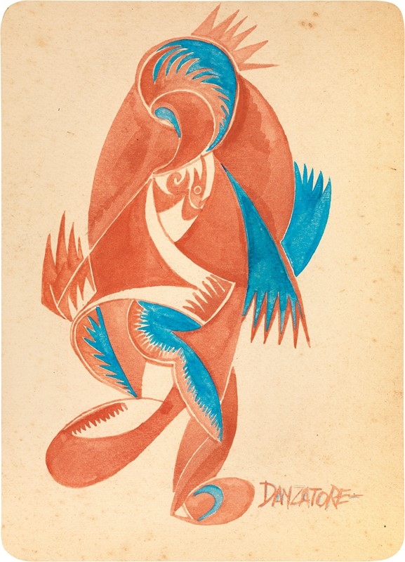 Fortunato Depero | Zappatore (1914) | MutualArt