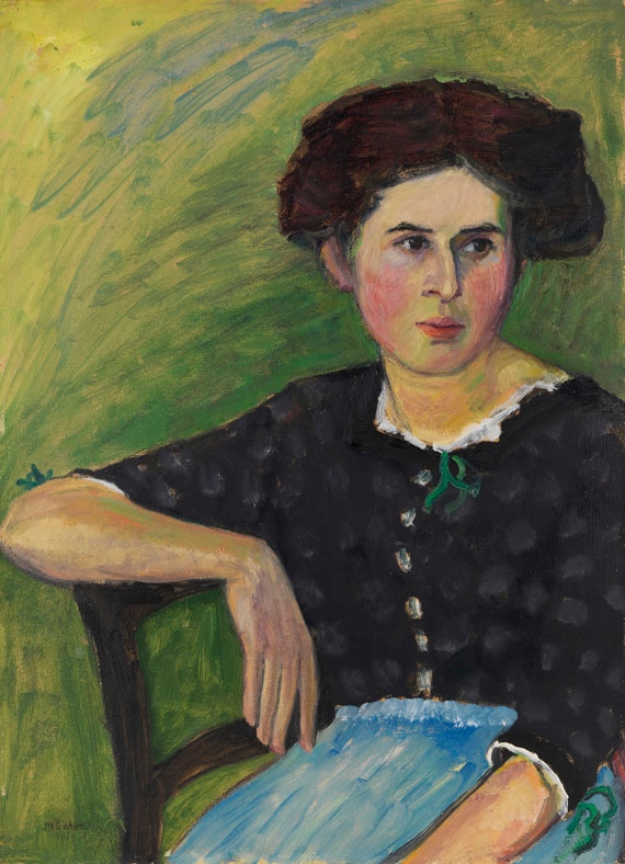 Gabriele Münter | Frauenporträt (1911) | MutualArt