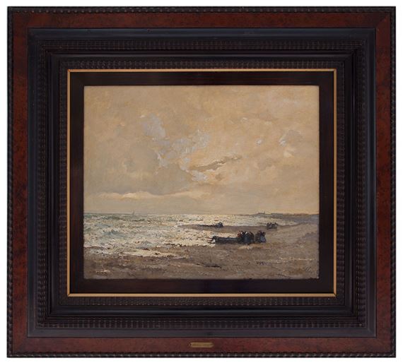 Angelo Pavan | Lungo la spiaggia | MutualArt