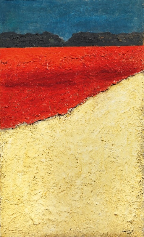 Carlo Mattioli | Paesaggio [d’estate] (1990) | MutualArt