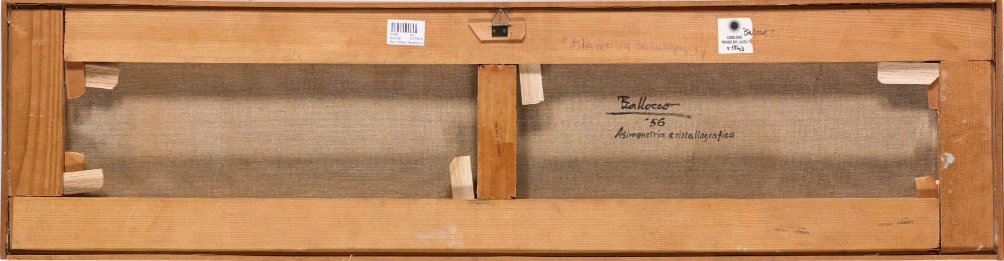 Mario Ballocco | Asimmetria cristallografica (1956) | MutualArt