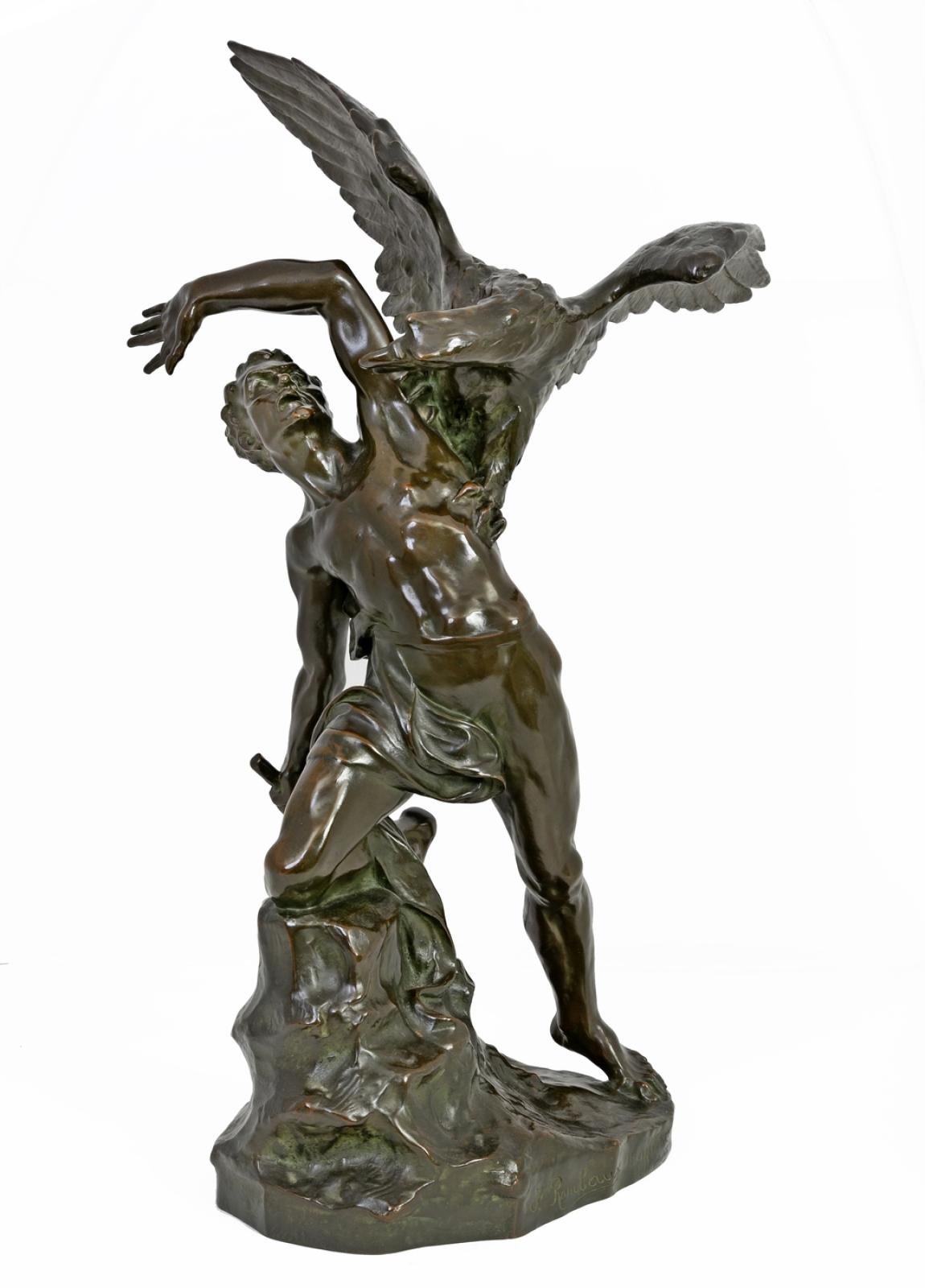 Egide Rombaux | Prométhée | MutualArt