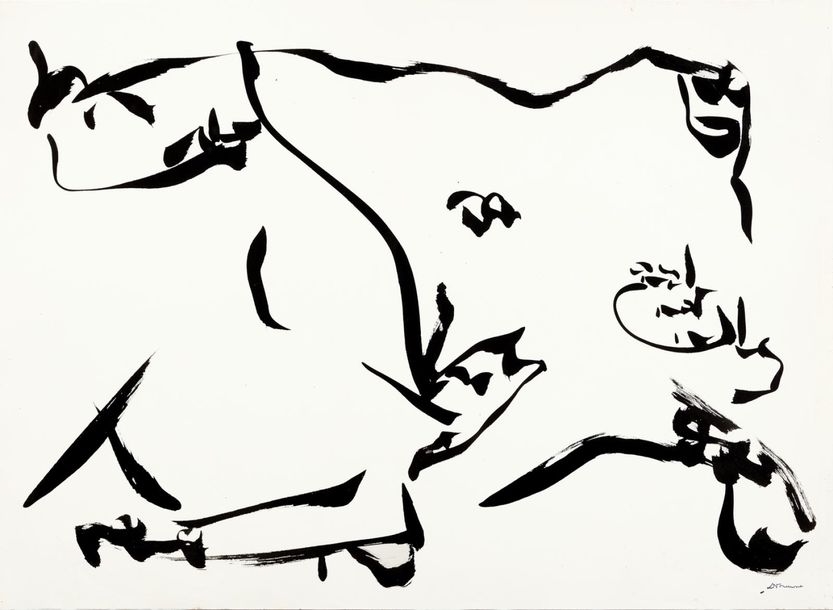 Christian Dotremont | Logogramme à texte incertain (1972 - 1973 ...