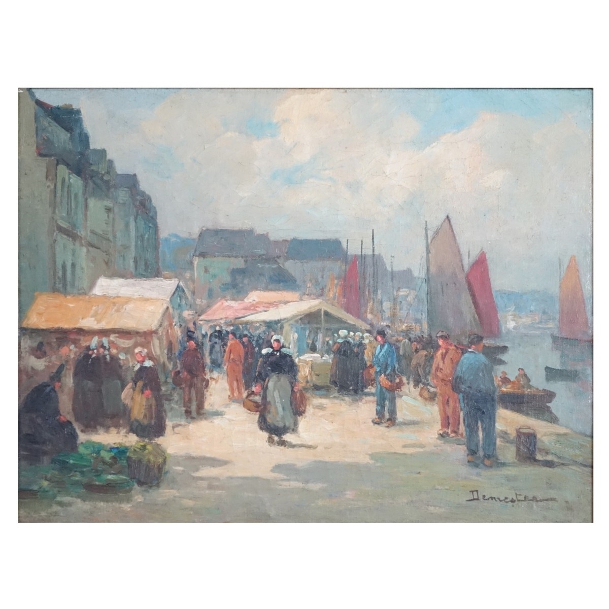 Eugène Demester | The Market | MutualArt