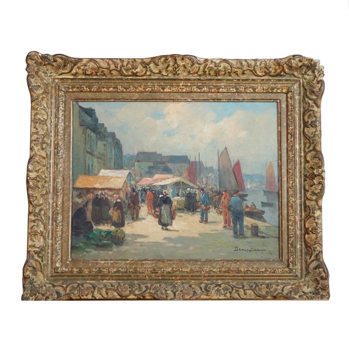 Eugène Demester | The Market | MutualArt